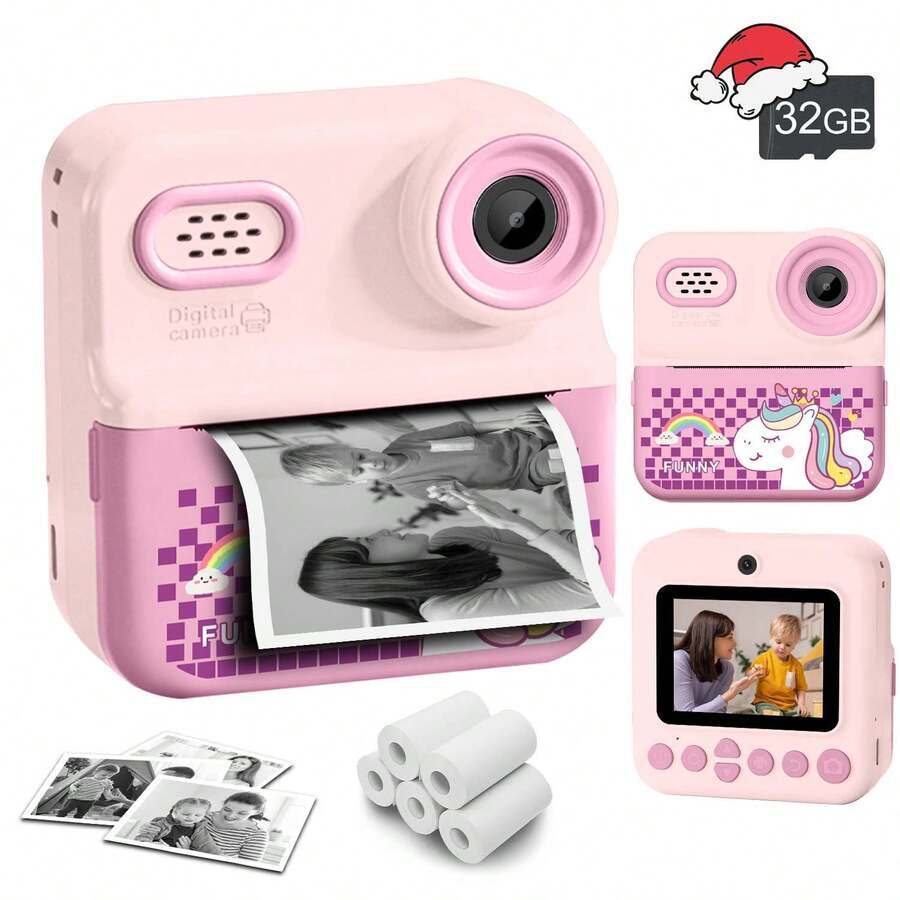 Children's Instant Printing Camera,Children's Instant Printing Photo ...