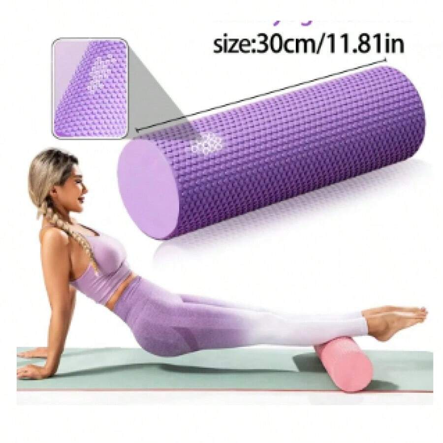 Yoga Roller Round EVA Foam Cylinder Hexagonal Roller For Pilates ...