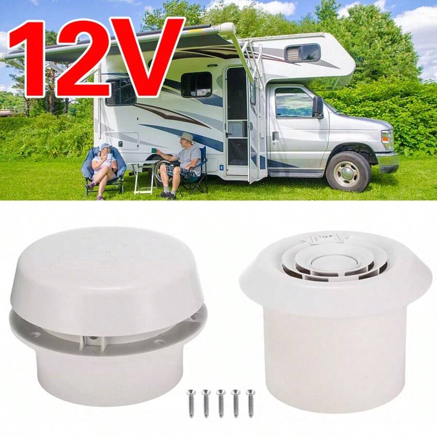 12V Mushroom Roof Vent Comet Fan For Caravan Campervan Motorhome Boat ...
