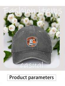 "TT ISLE OF MAN" Printed Pure Cotton Baseball Cap, Unisex Adjustable ...