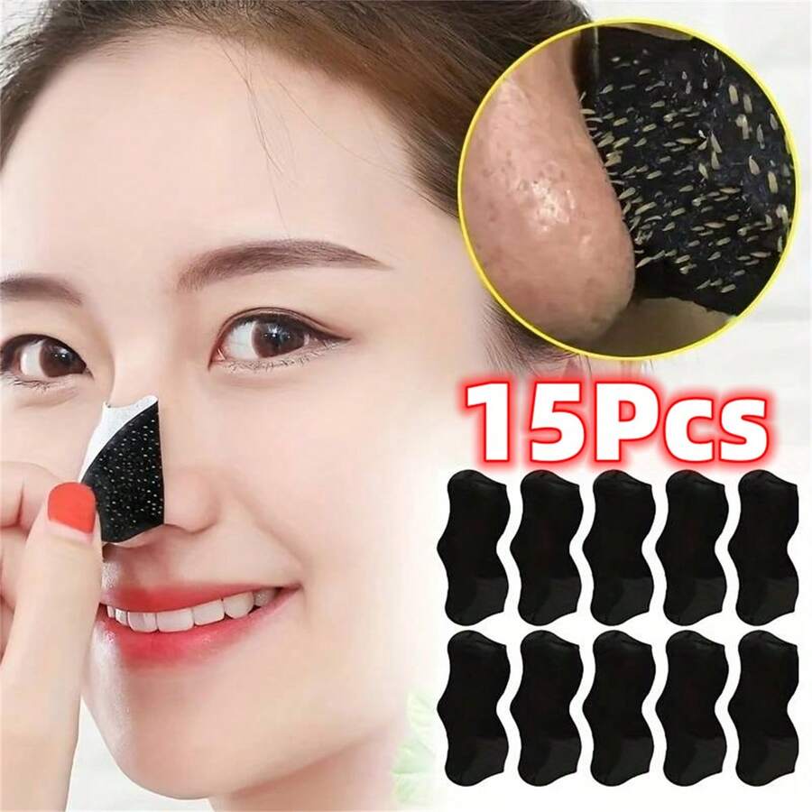 15/50Pcs Deep Cleansing Nose Stickers, Nose Spot Facial Stickers, Nose ...