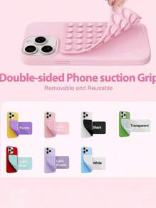 Soporte de silicona para teléfono con ventosa, agarre de succión para ...