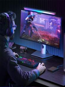 1pc 30cm/40cm Monitor Light Bar With RGB/Tri-Color Backlight, USB LED ...