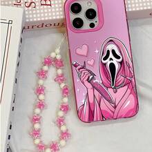 Pink Grim Reaper Knife Personalized Phone Case Compatible With IPhone ...