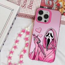 Pink Grim Reaper Knife Personalized Phone Case Compatible With IPhone ...