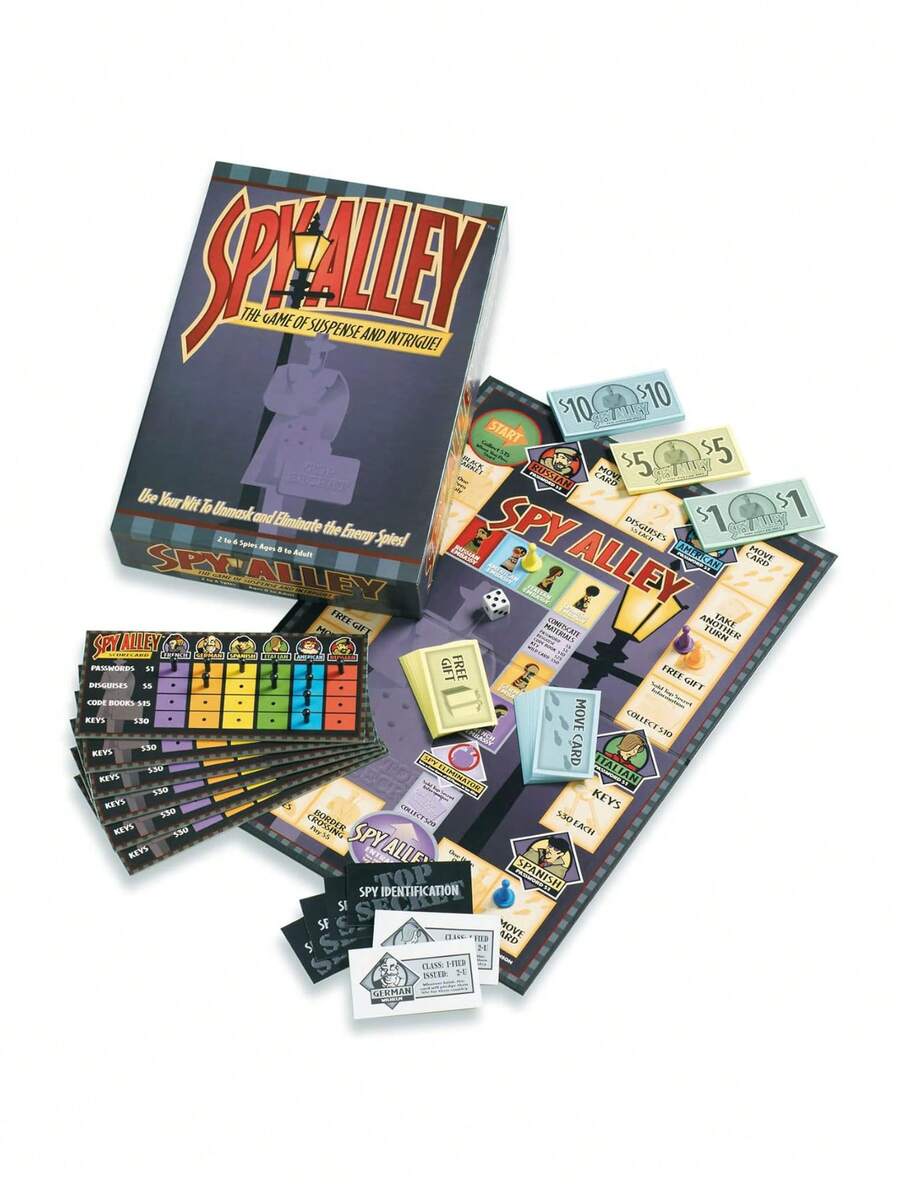 Spy Alley Mensa Award Winning Family Strategy Board Game | SHEIN