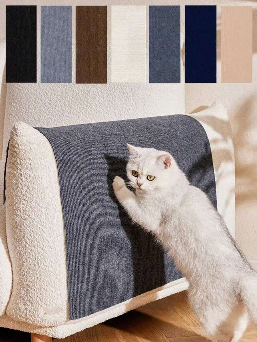 1pc Cat Scratch Pad, Self-Adhesive Cat Scratch Pad,DIY Climbing Cat ...