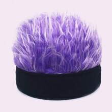 1pcHip-Hop Wig Hat Integrated Men's Landlord Hat, Korean-Style Retro ...