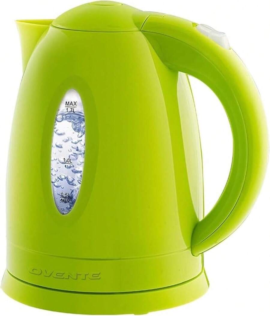 OVENTE Kettle, 1.7L Fast Boiling Heater Cee Or Tea, With Level Gauge ...