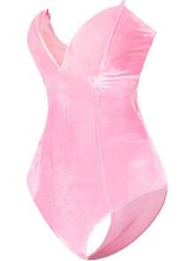 Conjunto de disfraz de conejita de una sola pieza para mujer, incluye ...