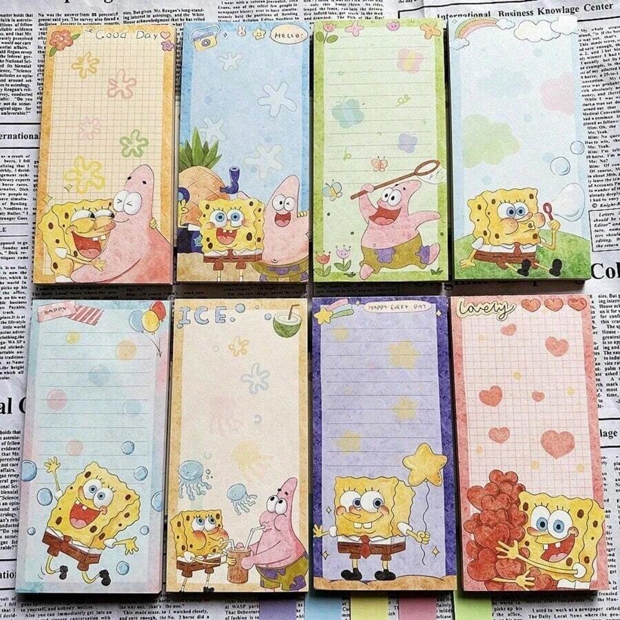 SPONGEBOB SPONGEBOB 4pcs/8pcs SpongeBob SquarePants And Patrick Star ...
