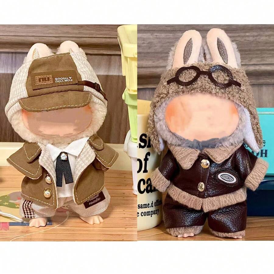 17cm Labubu Doll Interchangeable Outfit, Suitable For Labubu Party Doll ...