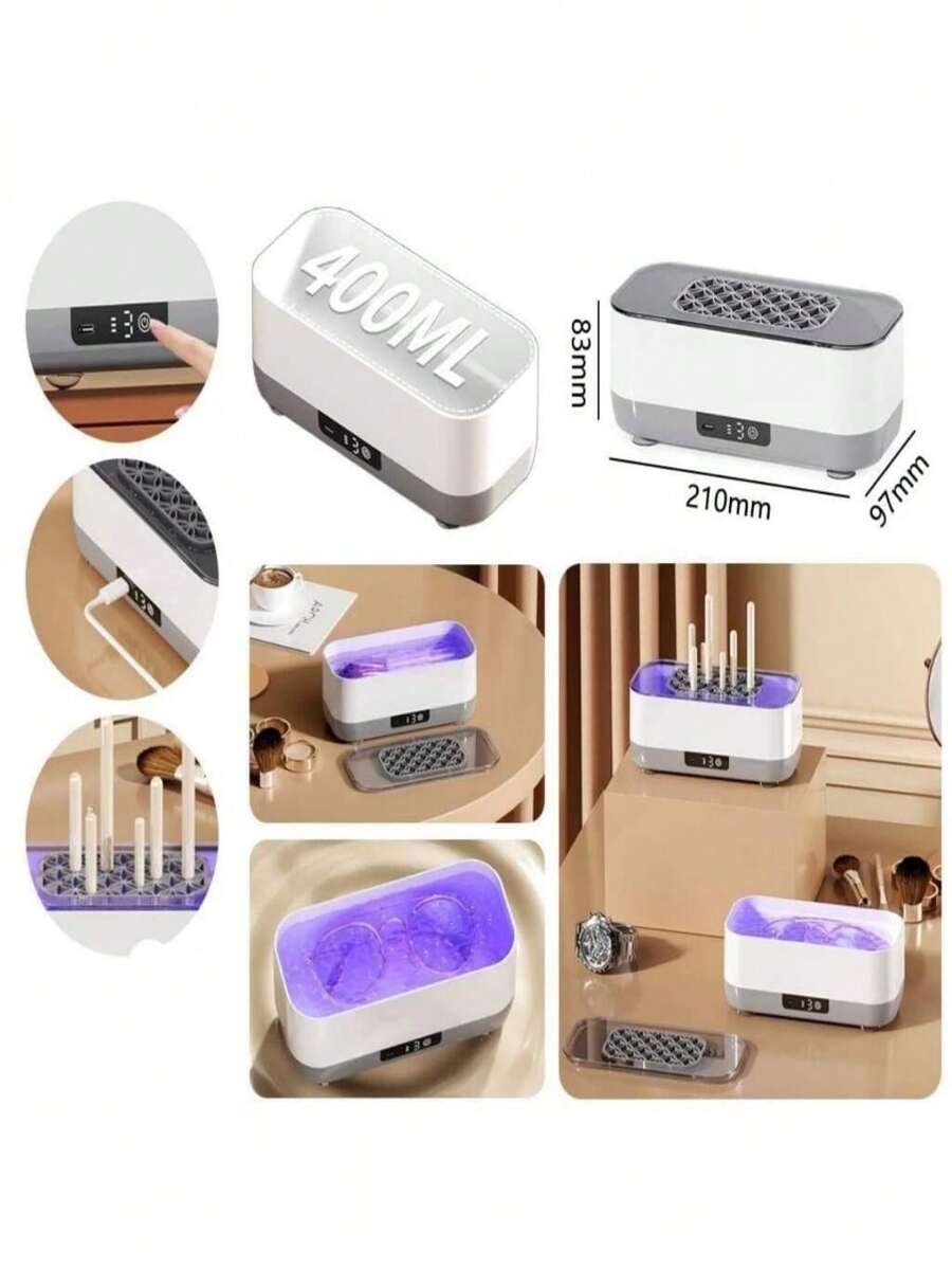 Ultrasonic Cleaning Machines Portable Vibration Cleaning Of Glasses ...