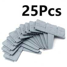 15/20pcs Plastic Interlocking Lawn Edging - Gray Concrete Appearance ...