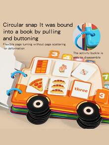 Libro de actividades con reconocimiento digital de autos, libro de ...