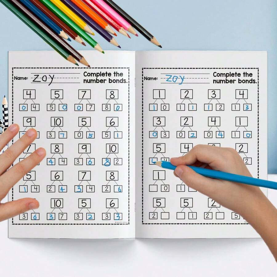 ABC & Math Skills Adventure: A Fun Tracing, Coloring, And Counting Book ...