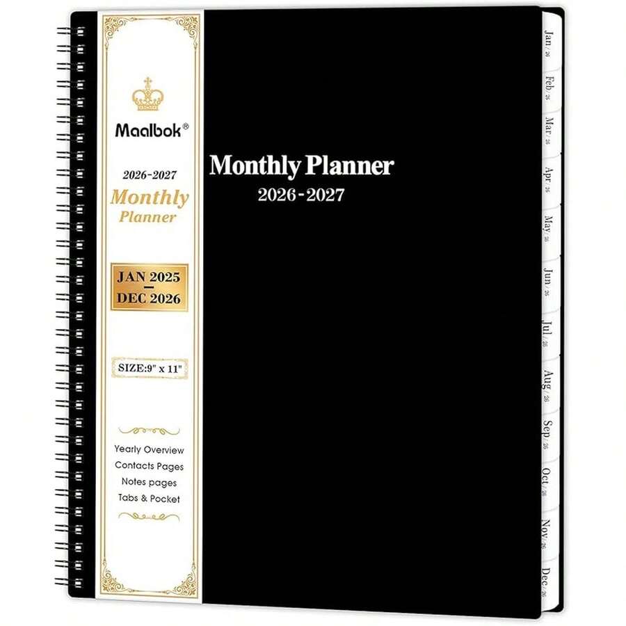 2026-2027 Monthly Planner/Calendar - January 2026 - December 2027 ...