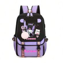 [Autorisiert] Sanrio Kuromi Schwarzer Magier Rucksack, Hello Kitty ...