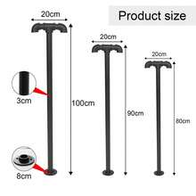 T-ZBDZ nnen-Treppengeländer, schwarzes T-förmiges Geländer ...