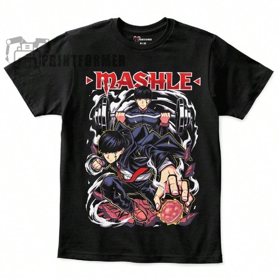 Unisex T-Shirt Mashle Magic & Muscle GYM Version 2 Mashle Magic And ...