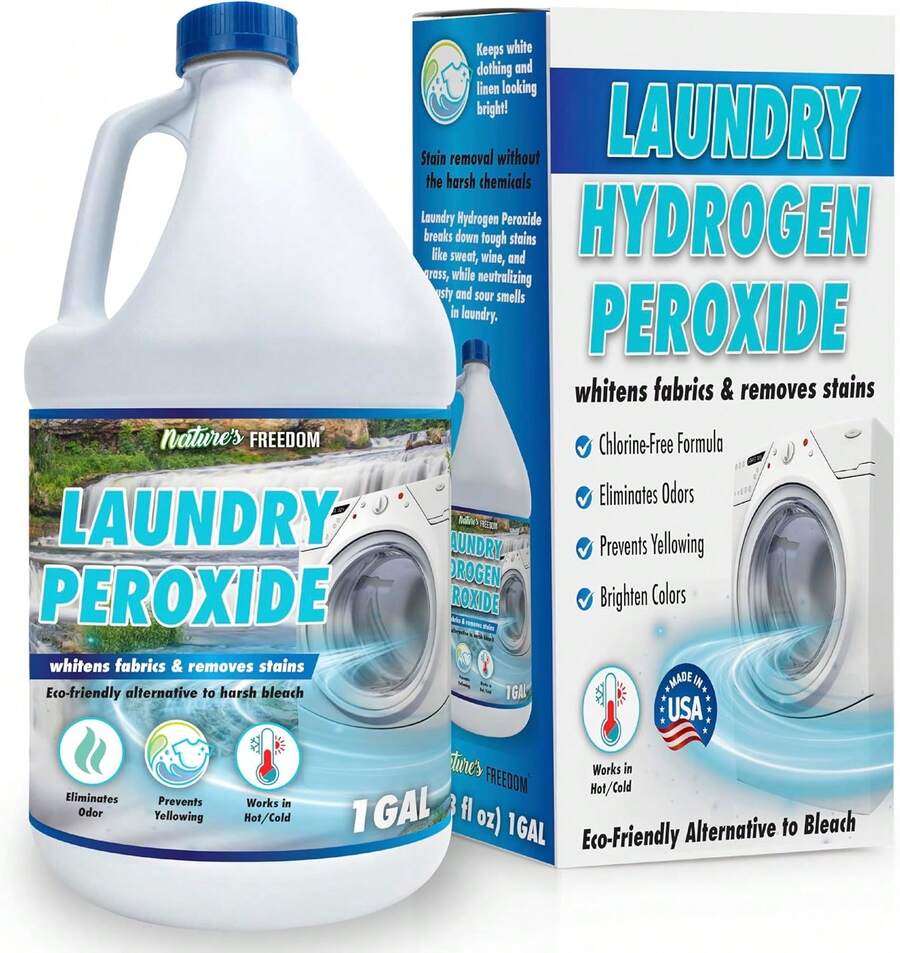 Laundry Peroxide, Chlorine-Free Whitening Solution, Stain And Odor ...