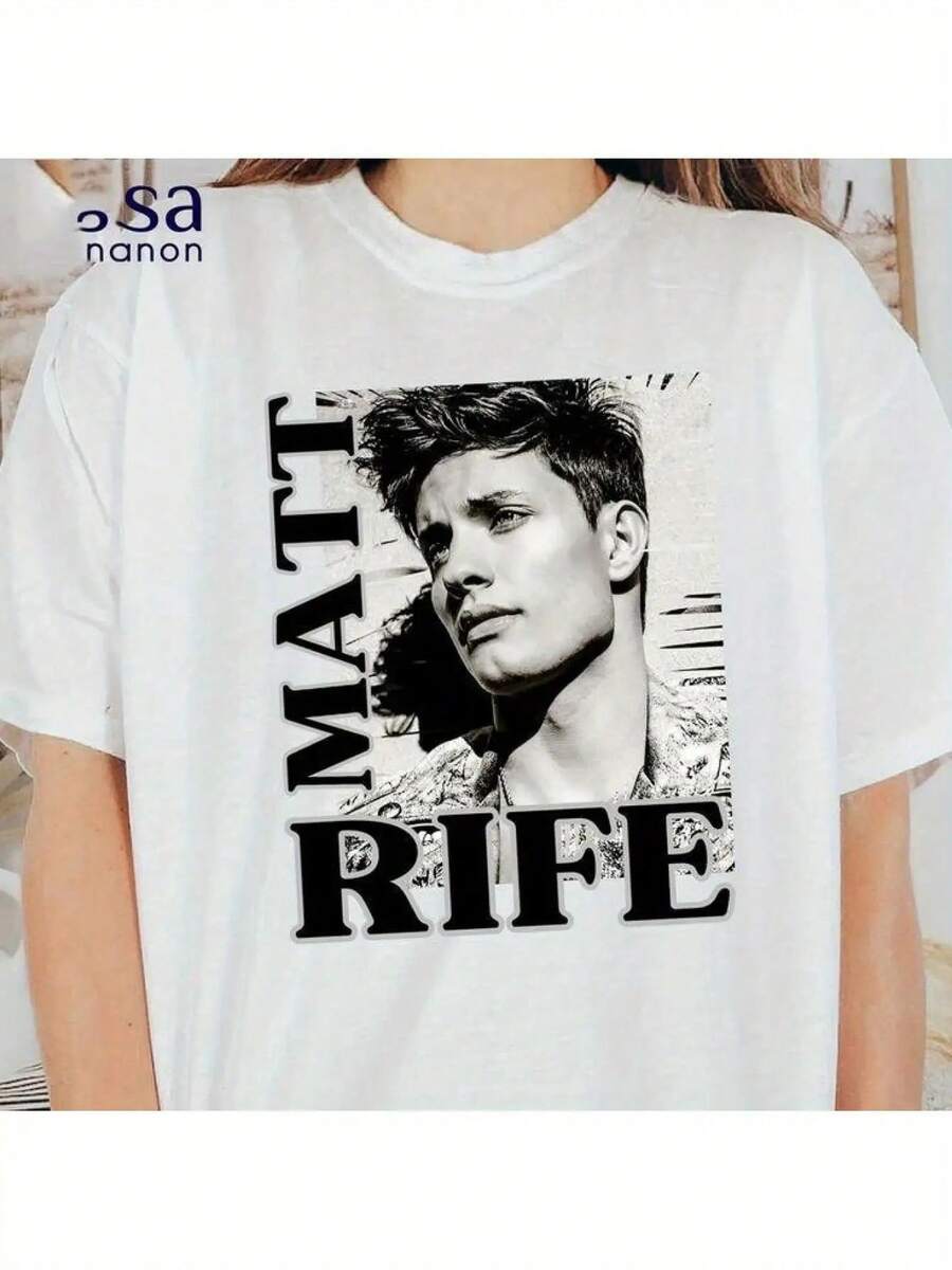 Camiseta de Matt Rife, regalo para un fan de la gira 2025, tallas S-5XL ...