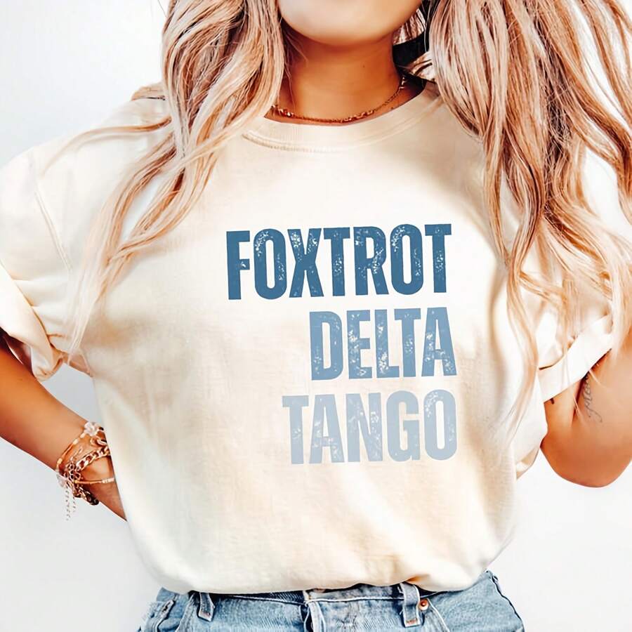 Anti Shirt, Foxtrot Delta Tango Shirt, Subtle FDT , Resist Shirt ...