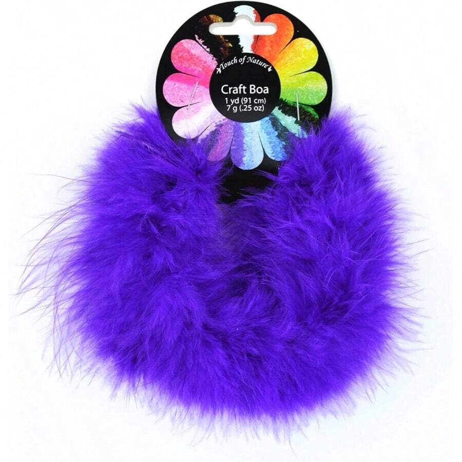 36860 Fluffy Craft Boa, Purple | SHEIN USA