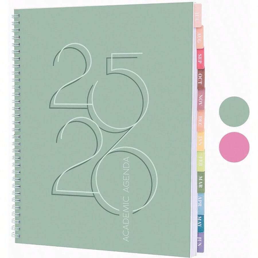 Rileys Academic Planner 20252026 Daily Weekly And Monthly Planner July ...