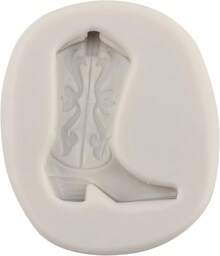 3D Silicone Molds Boot Fondant Mold For Cake Decorating Cupcake Topper ...