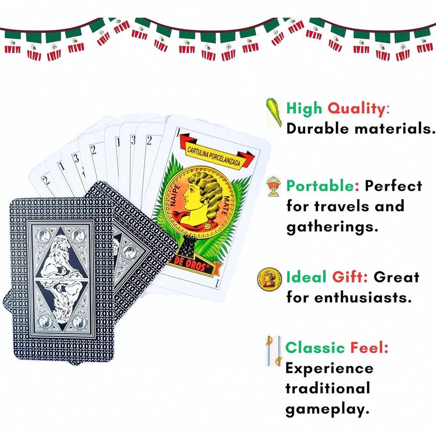 The Original Spanish Deck Original Blue - Original Spanish Cards ...