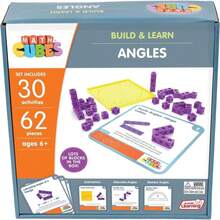 Junior Learning: Mathcubes - Angles - 30 Activity Set, Build & Learn, Blocks & Boards Hands On ...