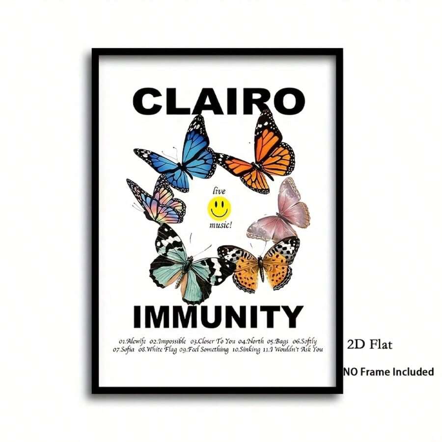 1pc Living Planless Wisdom 2D Flats For Home And Bar Decor Perfect Room ...