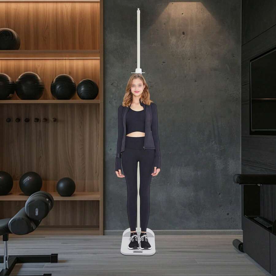 TFCFL Height Measuring Rod, Free-Standing Height Measuring Tool, Height ...