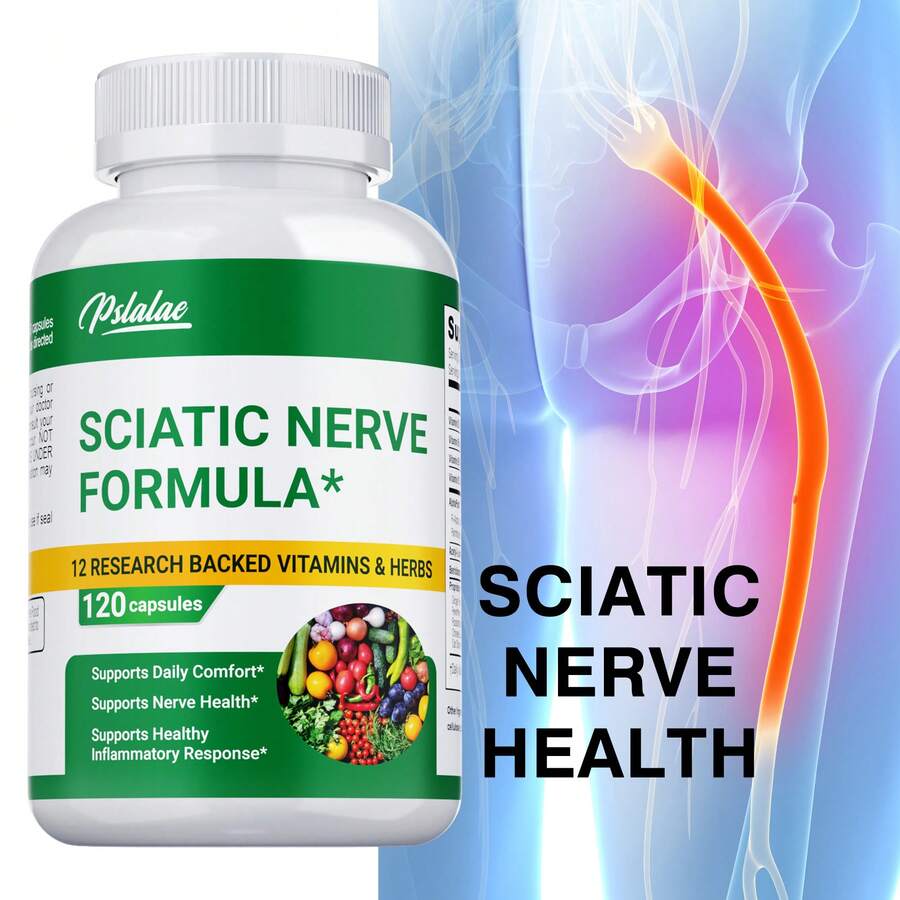 PSLALAE Sciatic Nerve Capsules - Elieves Sciatica Discomfort, Relieve Joint Pain, Balances ...