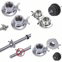 LiDE2 Pack Dumbbell Collars Spin Locking Nut With Ty Lock Screw Clamps ...