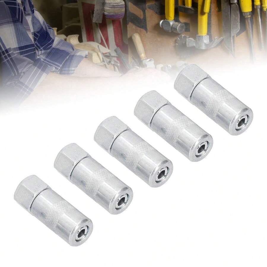 Grease Gun Coupler-Upgrade To14000 PSI, Duty Quick Release Grease ...