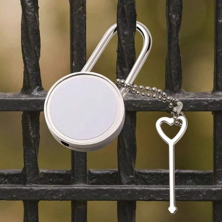 Heart Shaped Love Lock Round Shaped Heart Shaped Lock Wishing Lock ...