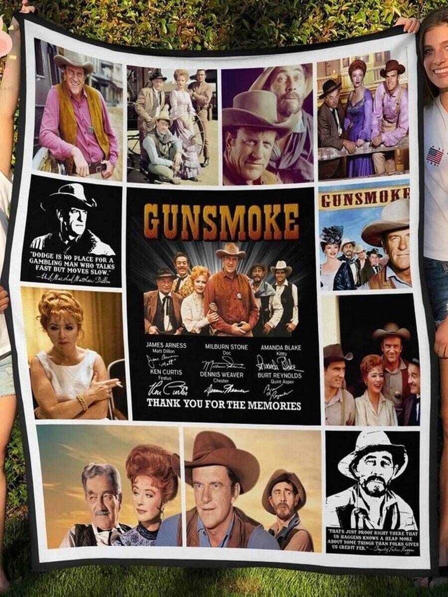 Western Cowboy Fleece Blanket – Gunsmoke-Inspired Throw Blanket | SHEIN USA