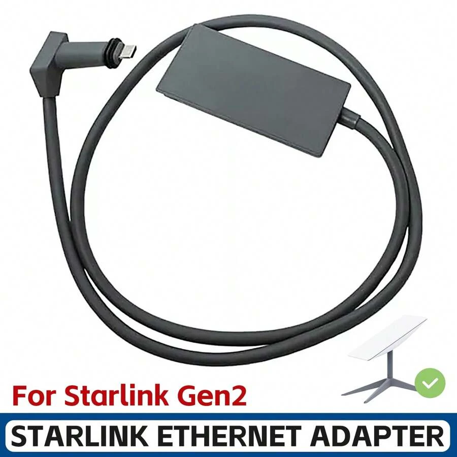 Starlink Ethernet Adapter For Wired External Network Satellite Internet ...