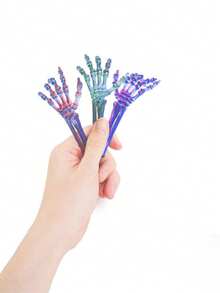 3D Printed Halloween Skeleton Claw - Articulated Movable Joints, Scary ...