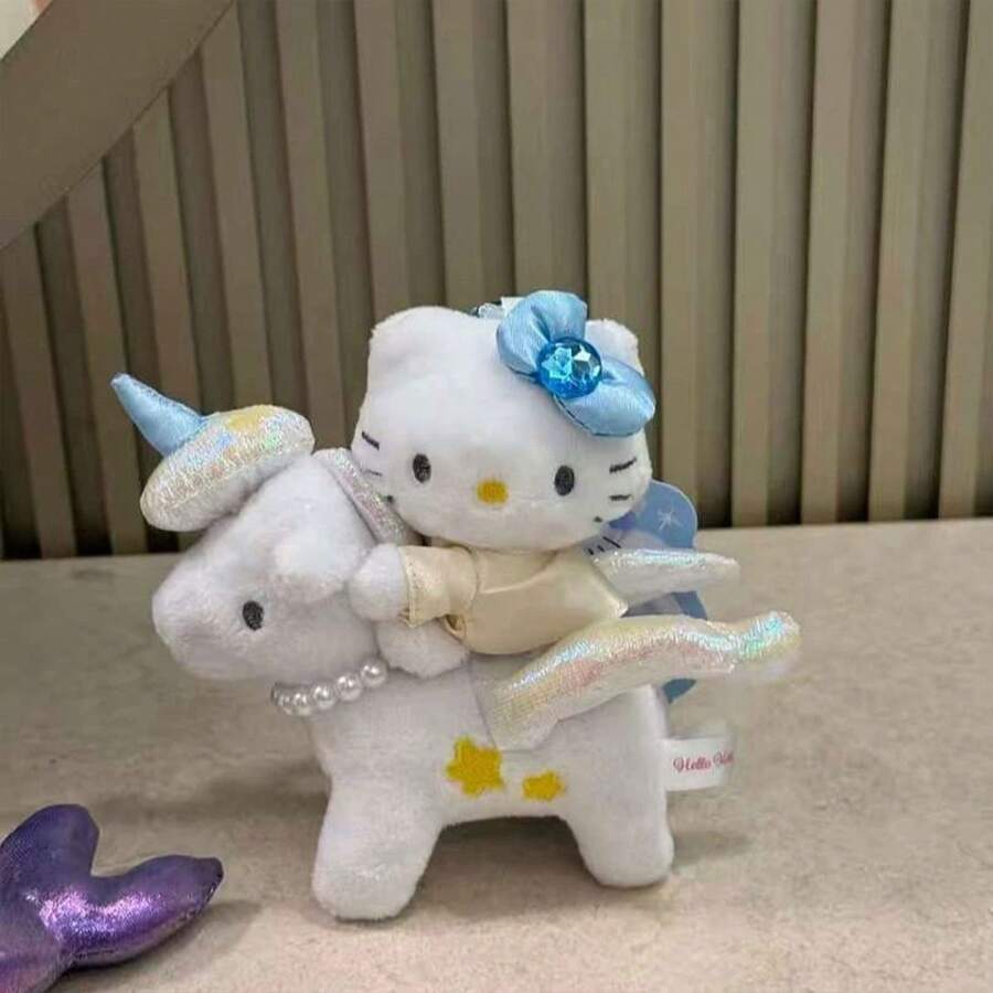 Sanrio Sanrio Kitty Cat Plush Doll, Dreamy Swan Kitty Cat Keychain Bag ...