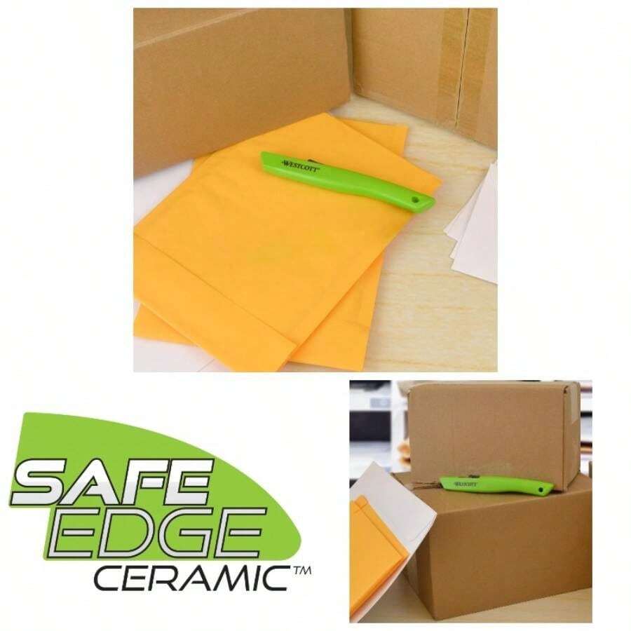 17519 FullSize Ceramic Blade Box Cutter, Retractable Utility Knife ...