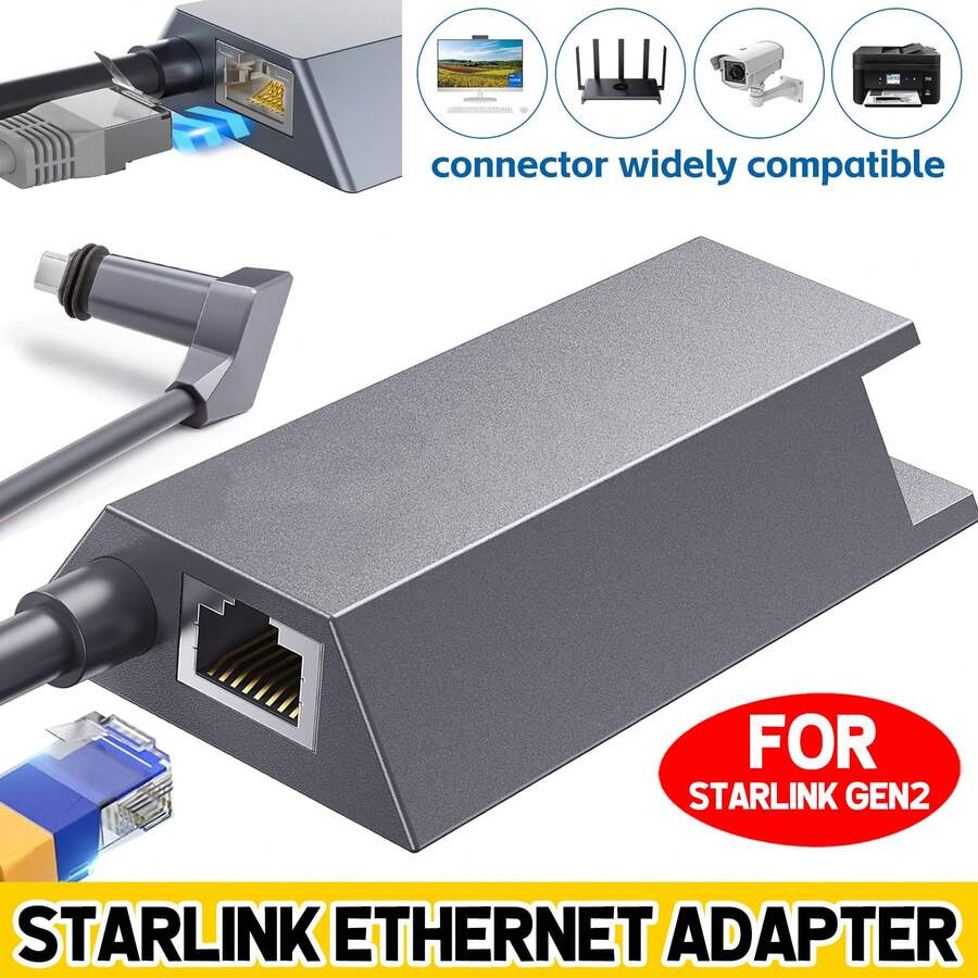 Adapter V2 Gen 2 Wired External Network Satellite Internet Ethernet ...