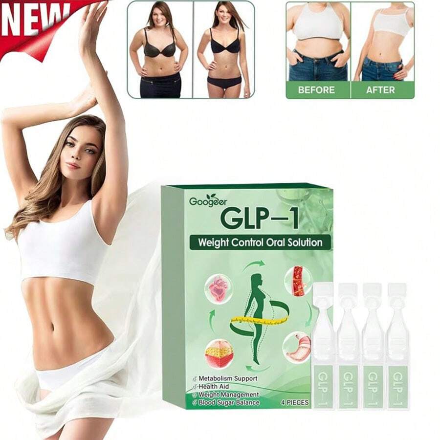 Solución oral líquida de GLP-1, Solución oral de GLP-1 2025, Gotas suplemento natural de GLP-1 ...