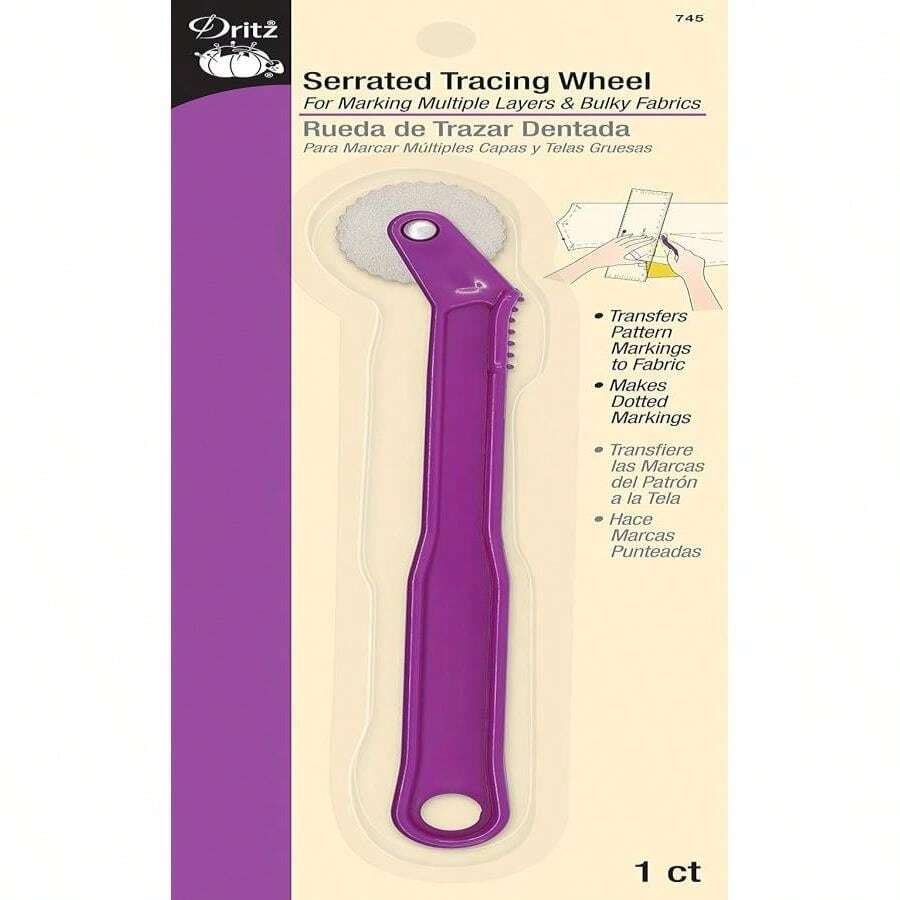 Dritz Serrated, Purple Tracing Wheel | SHEIN USA