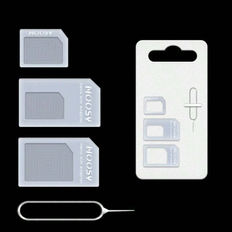 4 In 1 Nano SIM Card Adapters Micro SIM Adapters Standard SIM Card ...
