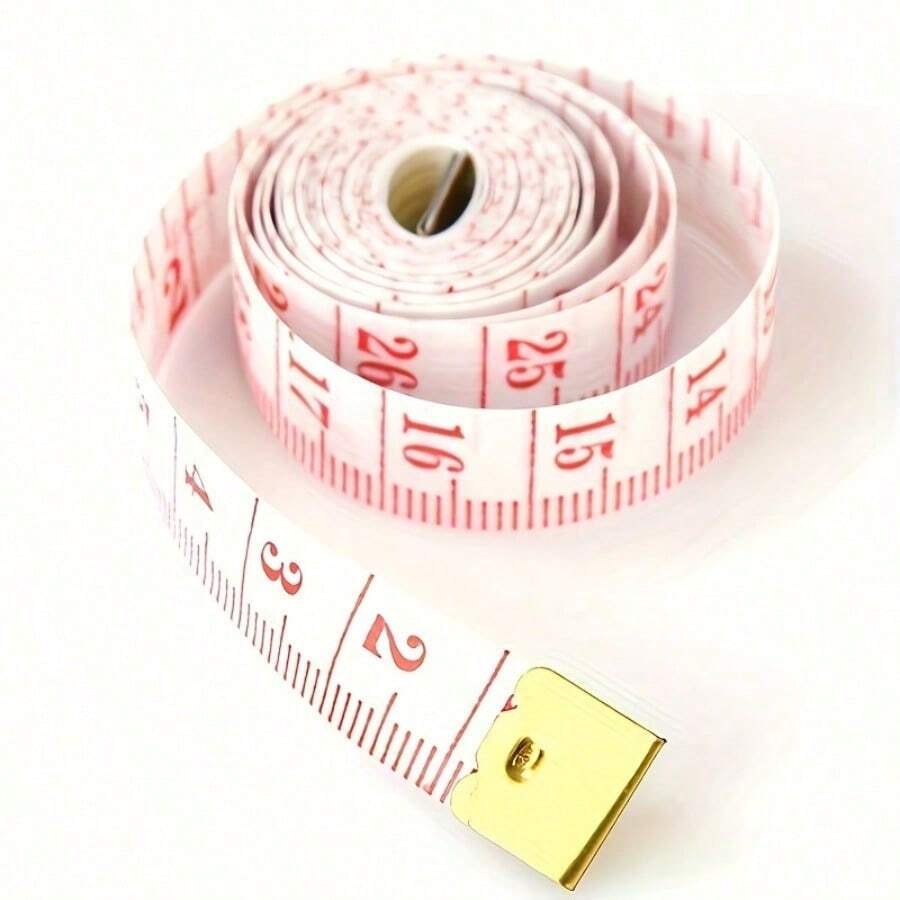 1Pc Soft Tape Measure For Body Measurement, Body Waist, Tailor Sewing ...