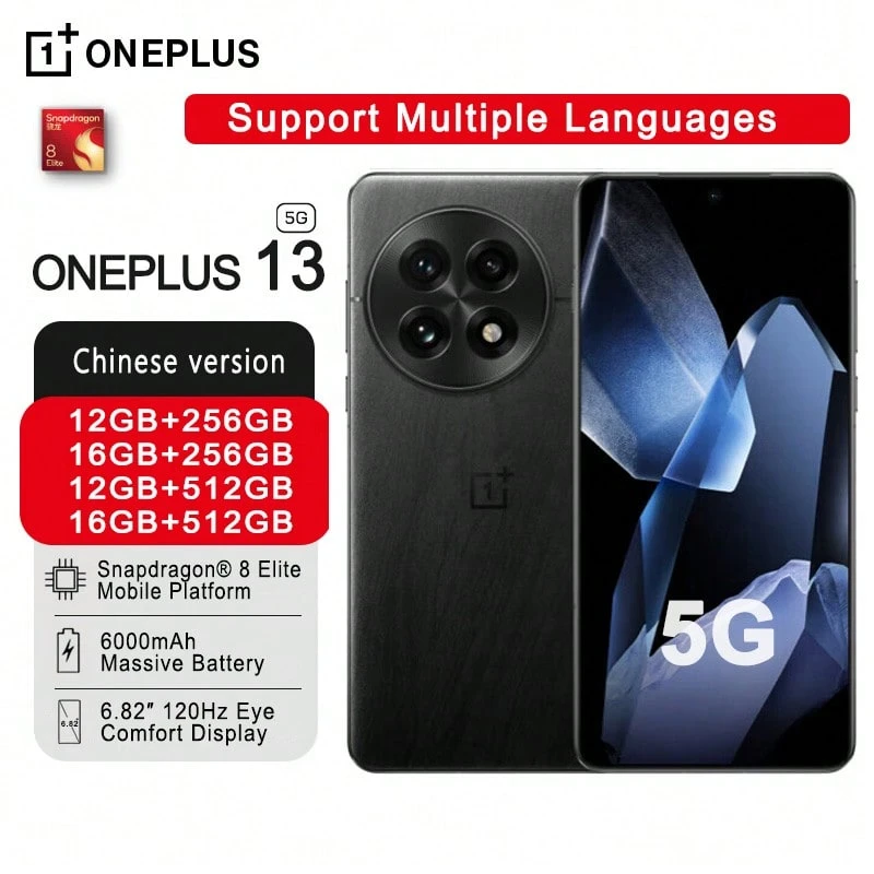 OnePlus 13 Qualcomm Snapdragon® 8 Extreme Edition | 6000mAh All-Day Battery | AI-Optimized ...