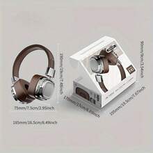 Wireless Headphones Retro Style V5.3 Heavy Bass Headphones New Good ...